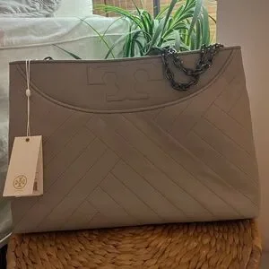 Tory Burch | Bags | Tory Burch Alexa Slouchy Tote Nwt | Poshmark